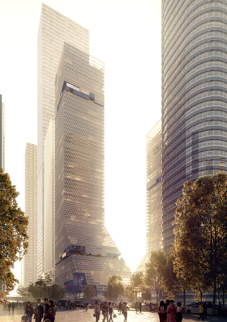 Global Headquarters Building of China Merchants Bank by Mecanoo ...