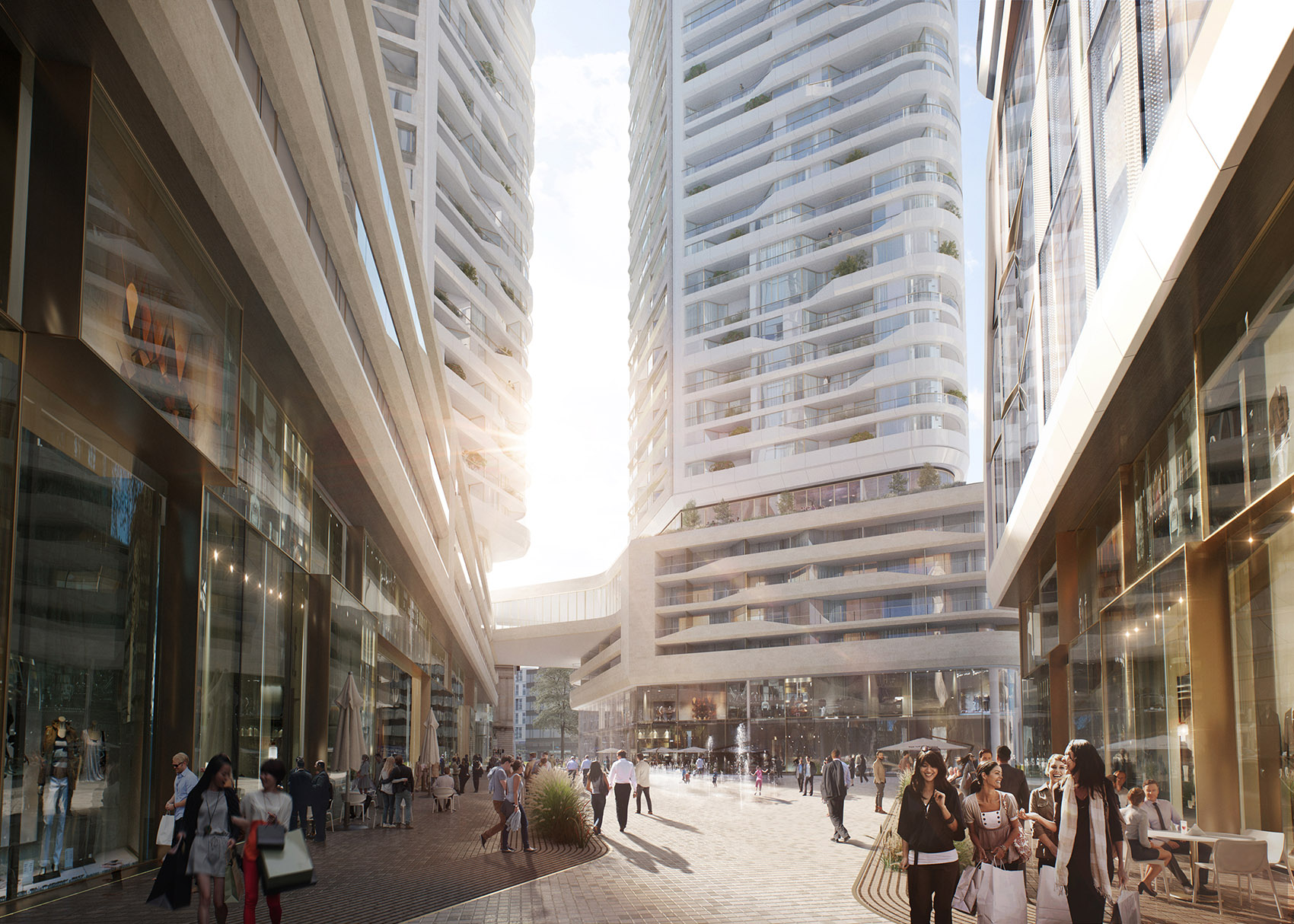 FOUR Frankfurt by UNStudio + HPP - 谷德设计网