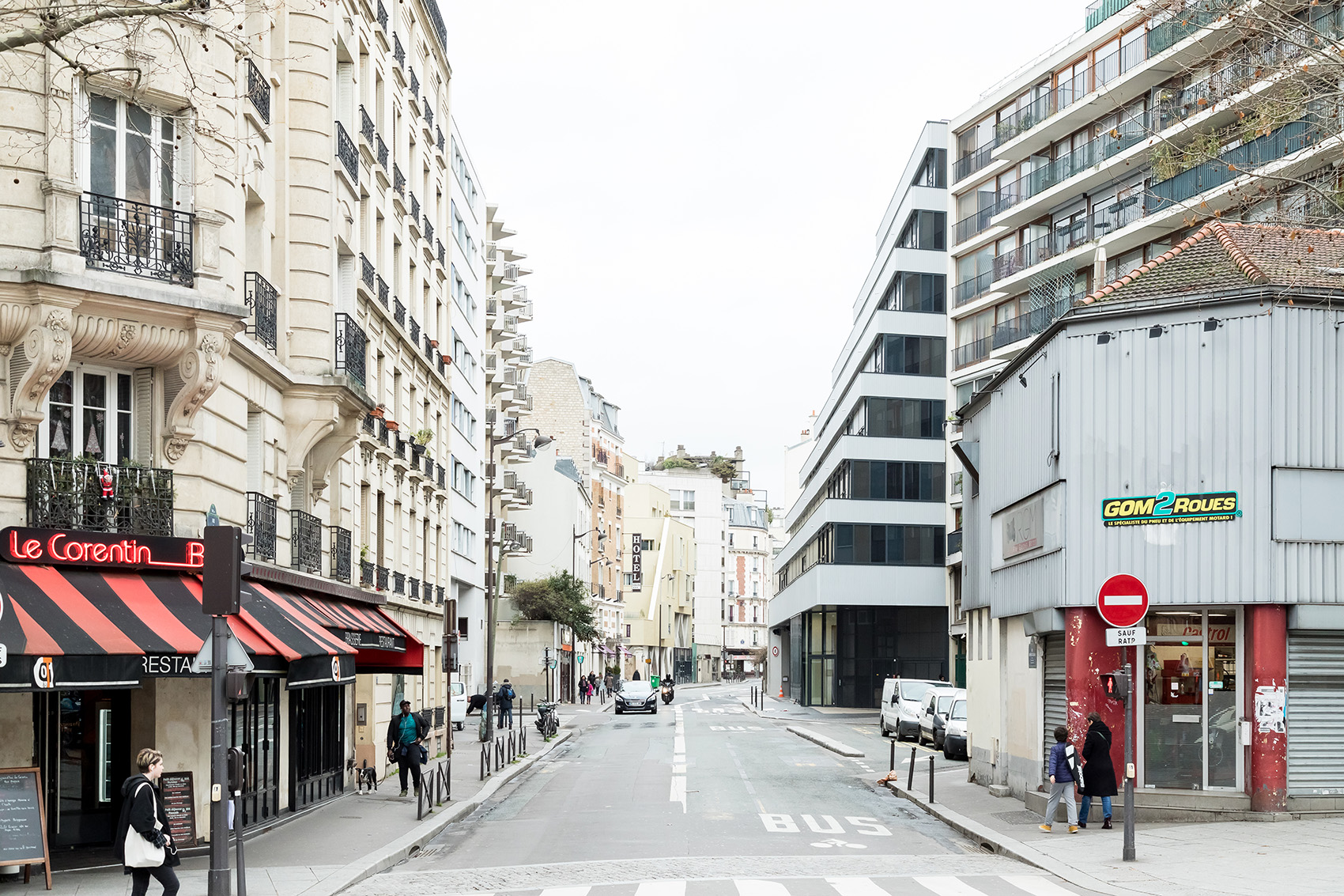 Dwellings and RATP bus center in Paris XIV by ECDM - 谷德设计网