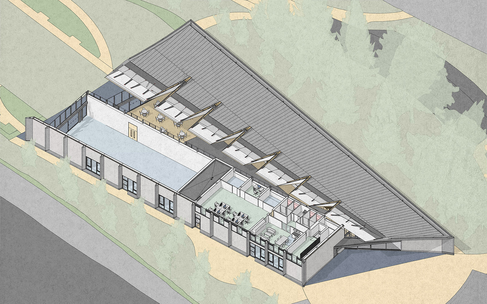 Hawkhead Centre by Page \ Park Architects - 谷德设计网