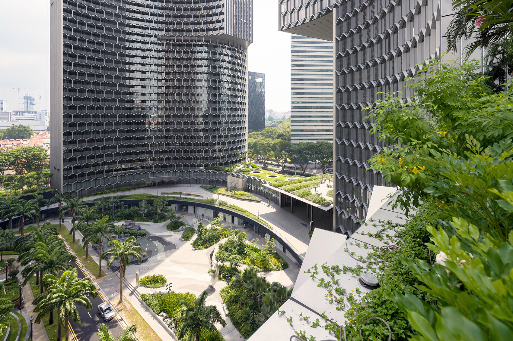 DUO Twin Towers, Singapore by Büro Ole Scheeren - 谷德设计网