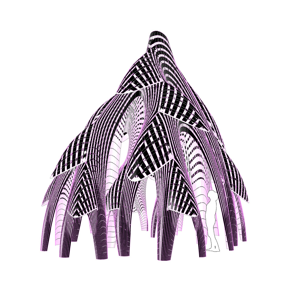 Pine Sanctuary, Mississauga, ON, Canada by MARC FORNES / THEVERYMANY ...