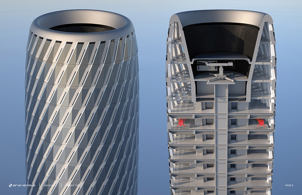 265 W 45th ST Super-Slender Office Tower by RB Systems - 谷德设计网