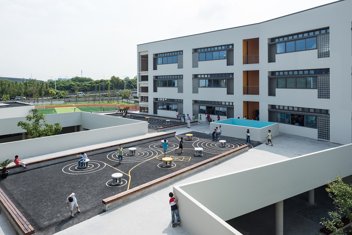 Tongji University Experimental Elementary School by Atelier Liu Yuyang ...