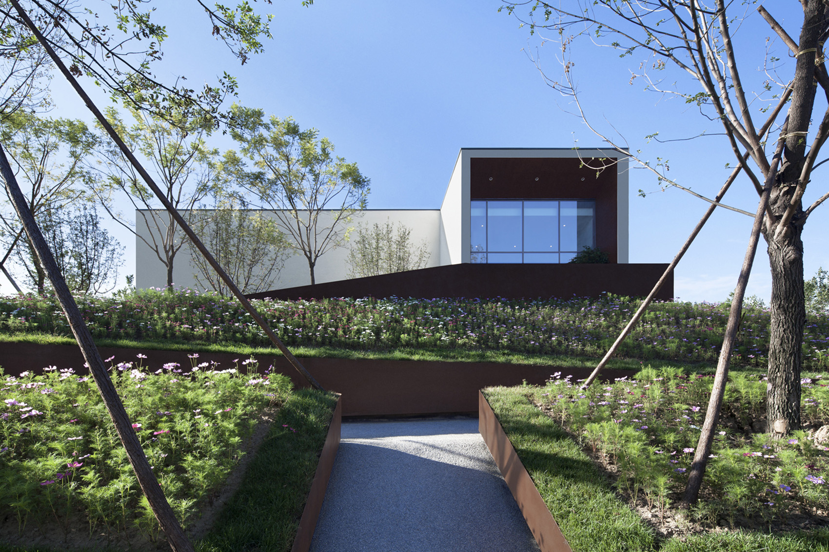 Passive house pavilion of Longfor Sundar, China by SUP Atelier - 谷德设计网