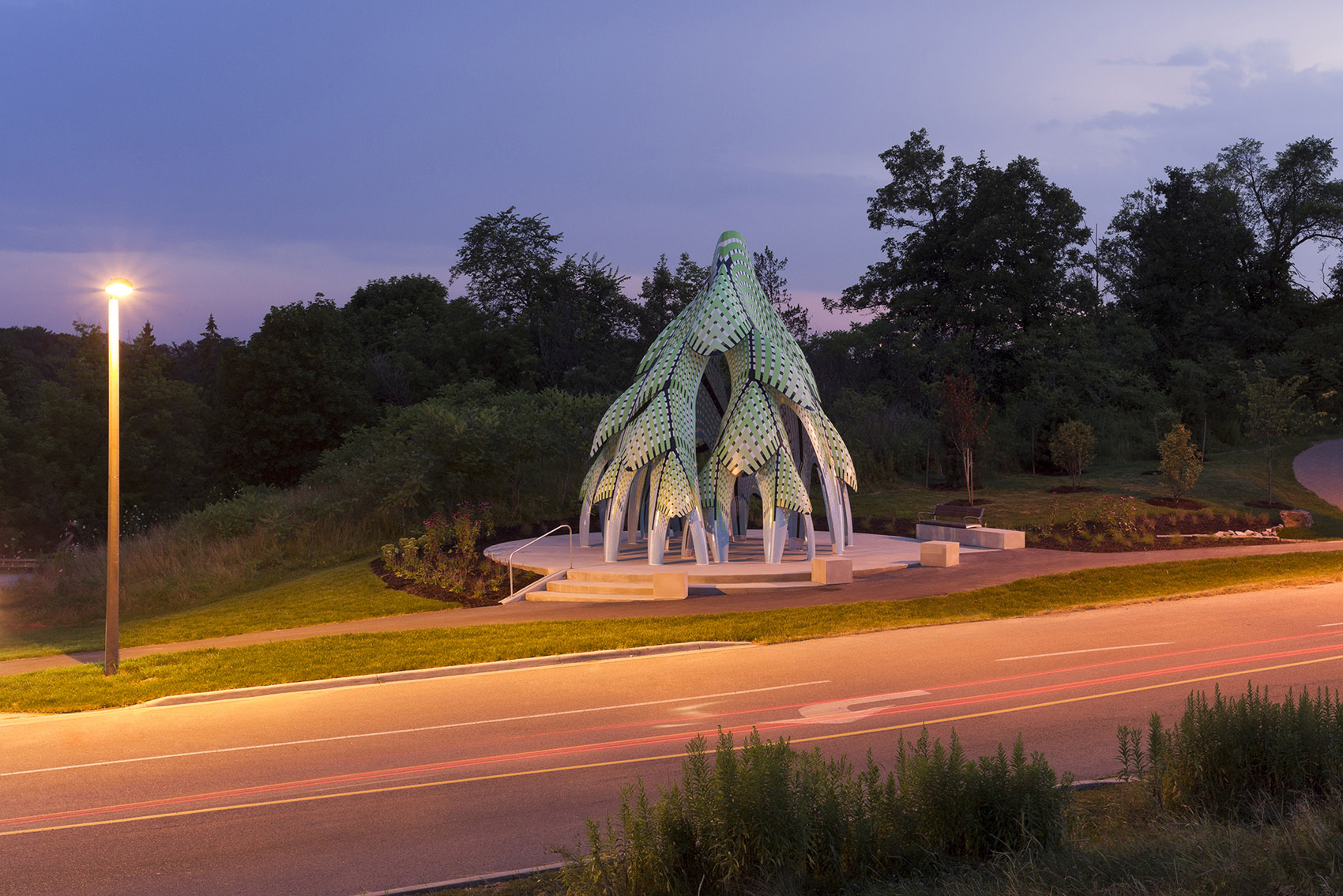 松树圣所，加拿大 / MARC FORNES和THEVERYMANY - 谷德设计网