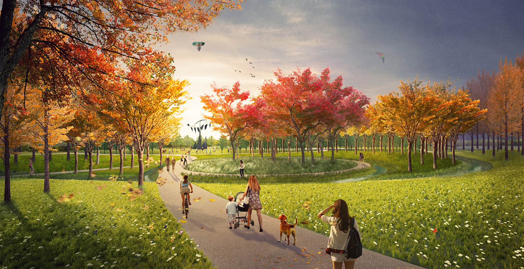 Lingang Ring Park, China by Sasaki - 谷德设计网