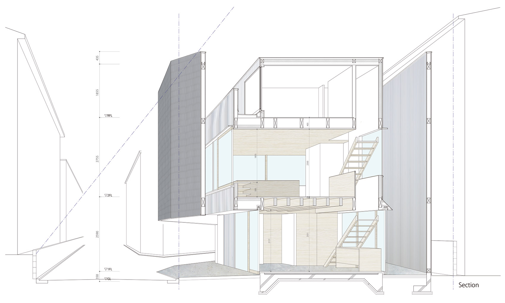 Sakai House by SAI Architectural Design Office - 谷德设计网