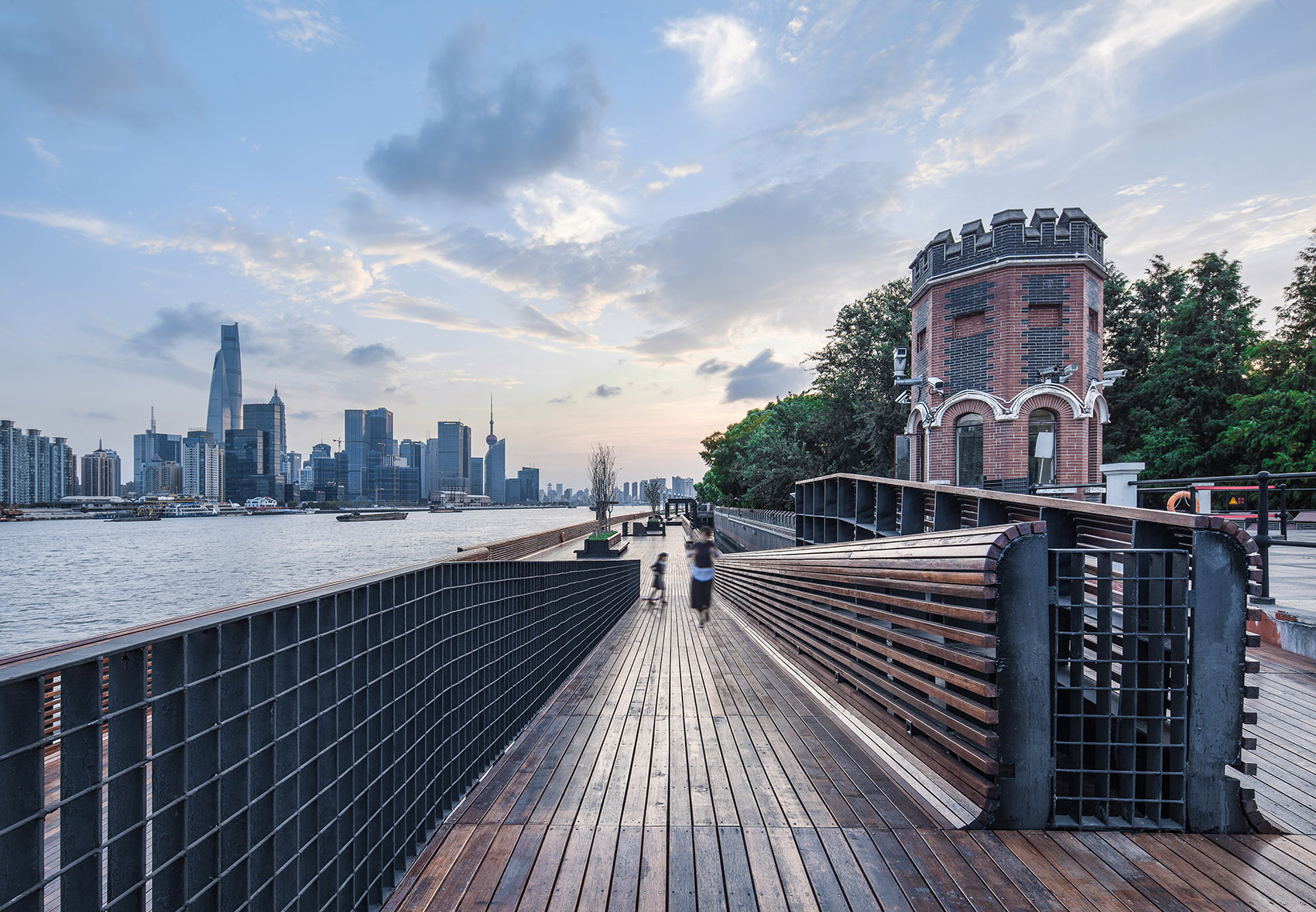 Demonstration Section of Yangpu Riverside Public Space by Original ...