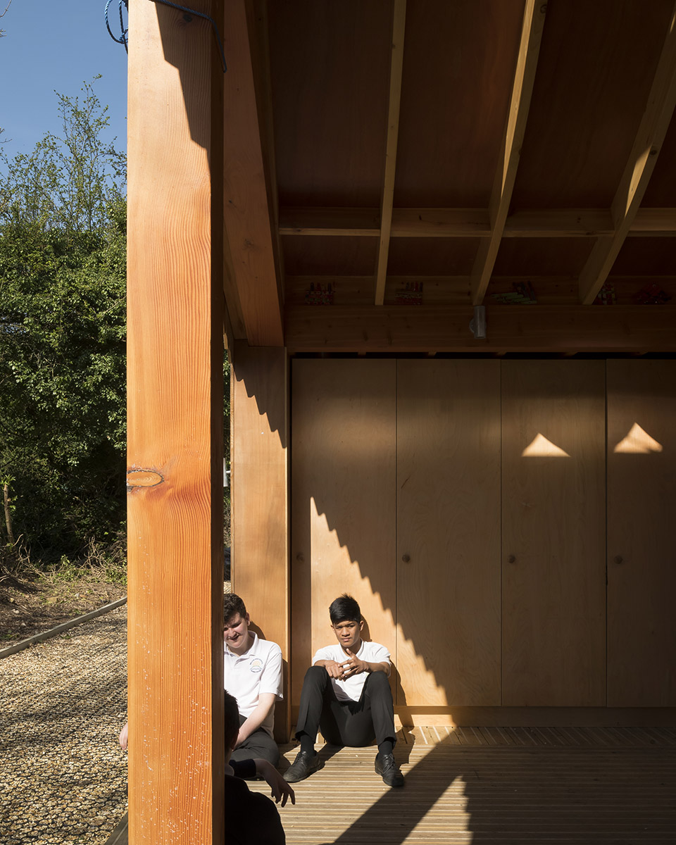 Woodland Classrooms, Belvue School, Northolt, London, UK by Studio ...