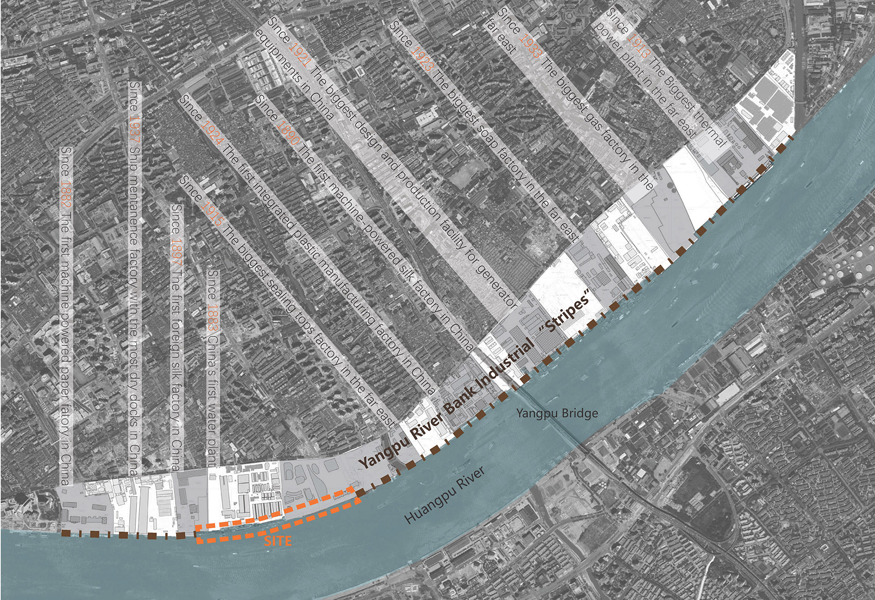 Demonstration Section of Yangpu Riverside Public Space by Original ...