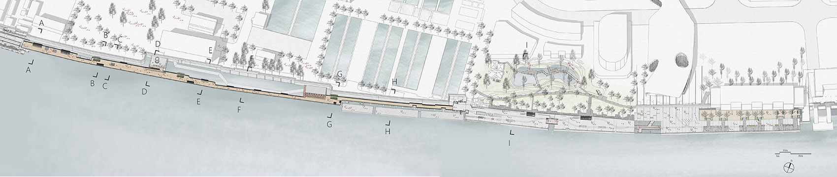 Demonstration Section of Yangpu Riverside Public Space by Original ...