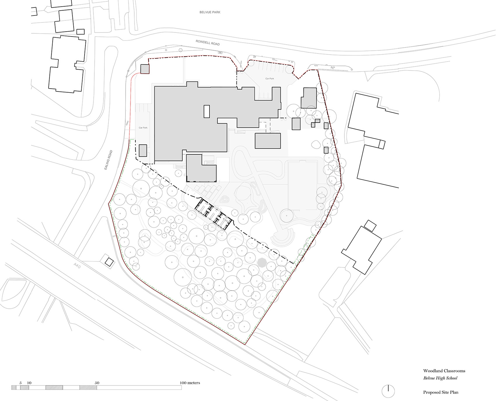 Woodland Classrooms, Belvue School, Northolt, London, UK by Studio ...