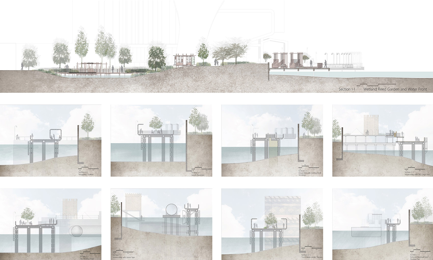 Demonstration Section of Yangpu Riverside Public Space by Original ...