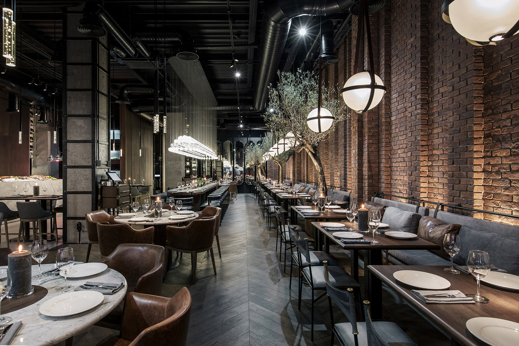 CATCH fish restaurant, Kiev, Uraine by YoDezeen Studio - 谷德设计网