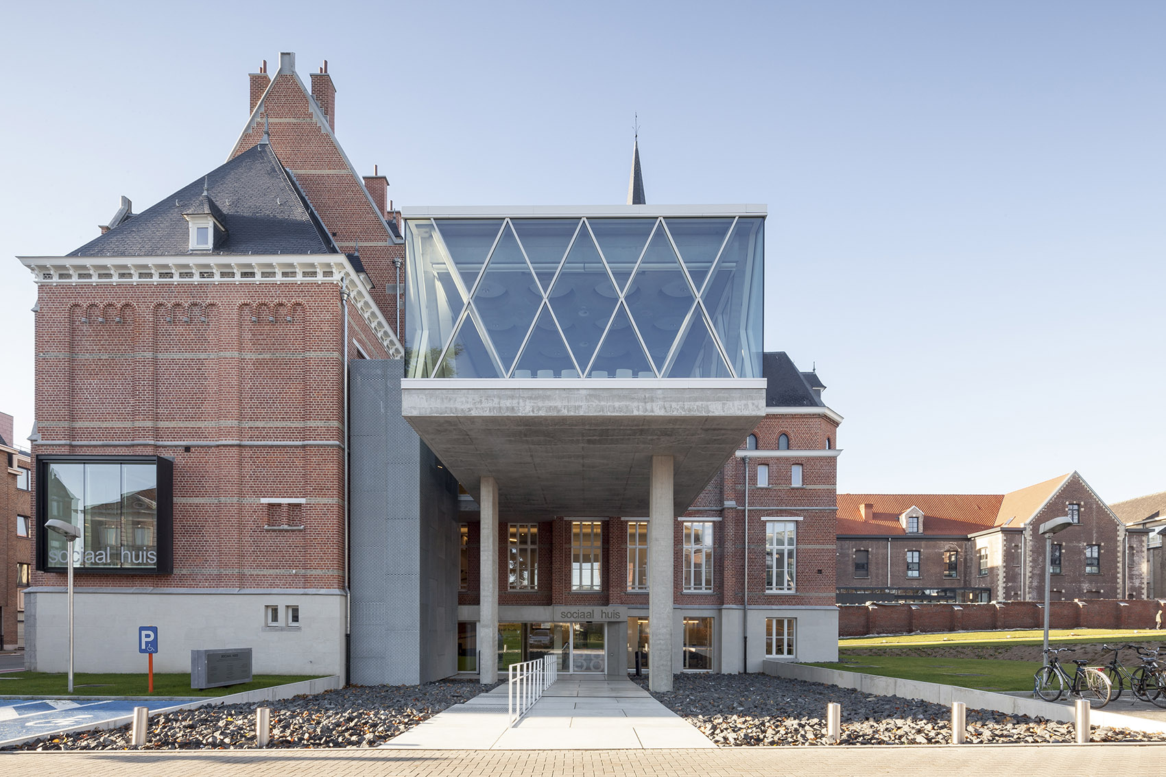 Renovation and transformation of an old orphanage into a Social Welfare ...