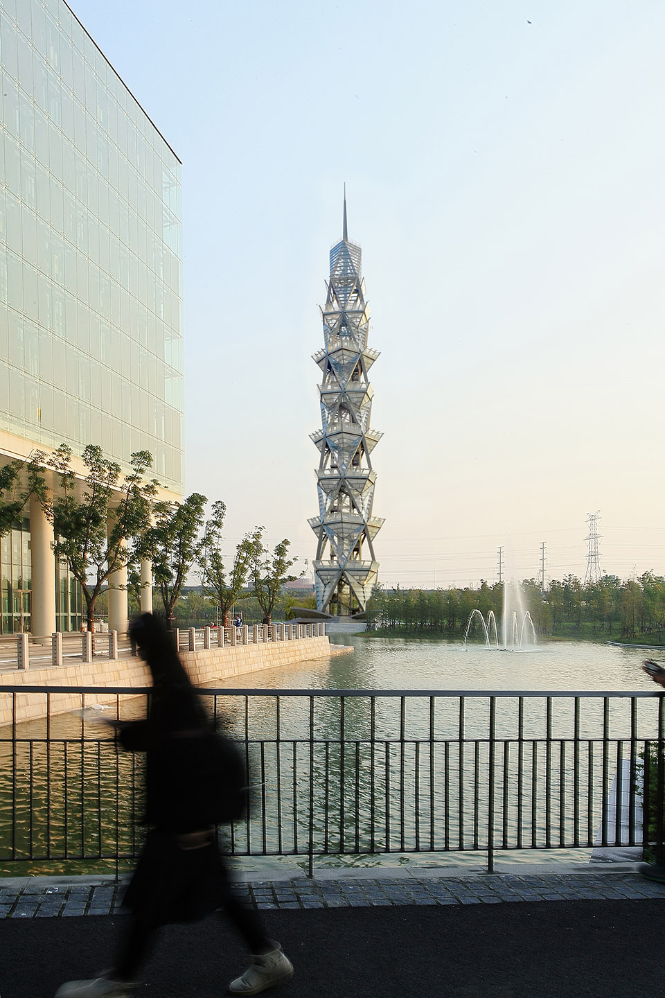 Observation Tower in ShanghaiTech University, China by ECADI - 谷德设计网