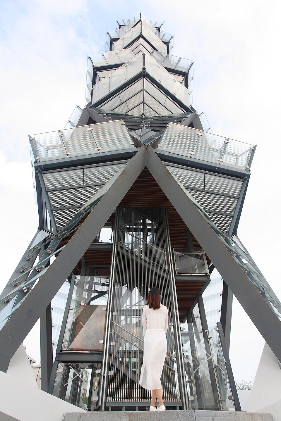 Observation Tower in ShanghaiTech University, China by ECADI - 谷德设计网