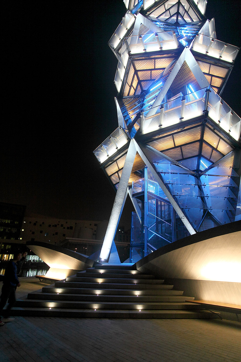 Observation Tower in ShanghaiTech University, China by ECADI - 谷德设计网