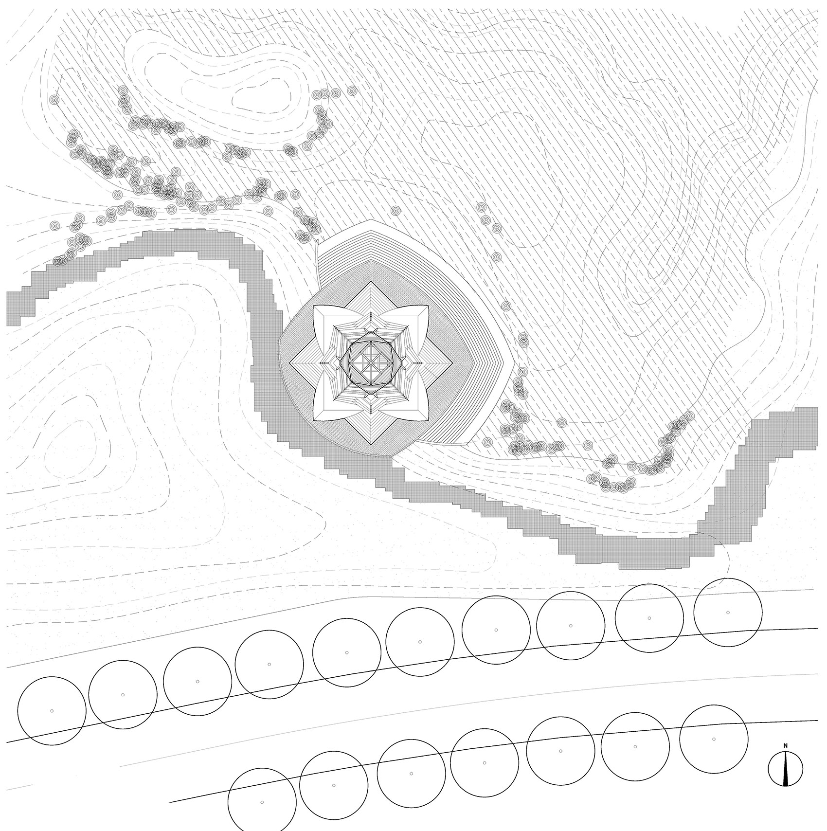 Observation Tower in ShanghaiTech University, China by ECADI - 谷德设计网