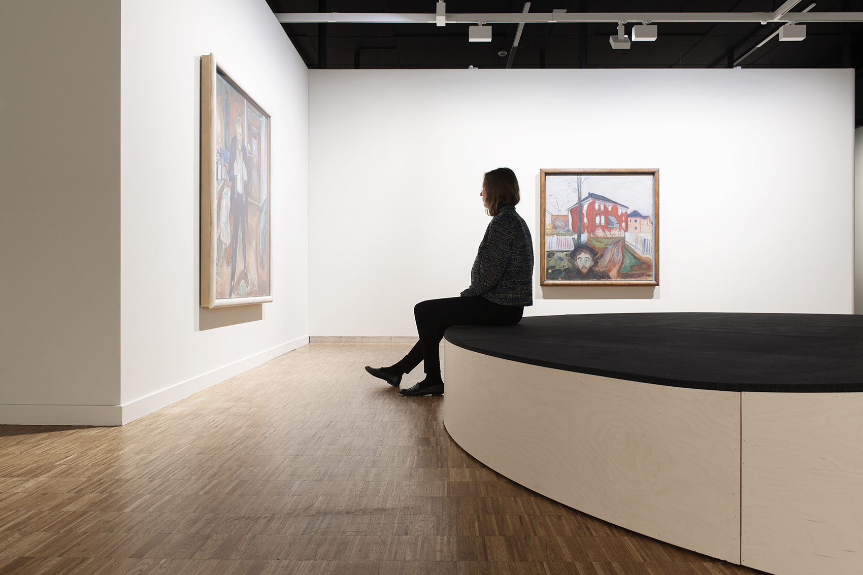 Exhibition Design for Edvard Munch: Between the Clock and the Bed, by ...