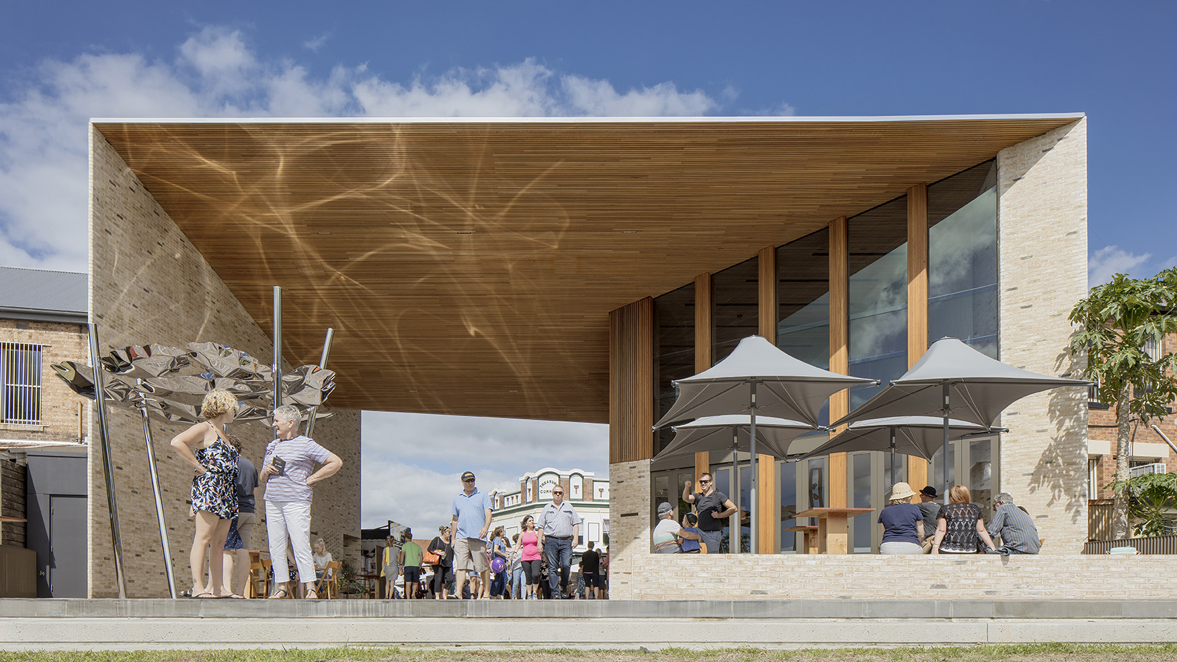 Maitland Riverlink by CHROFI & McGregor Coxall - 谷德设计网