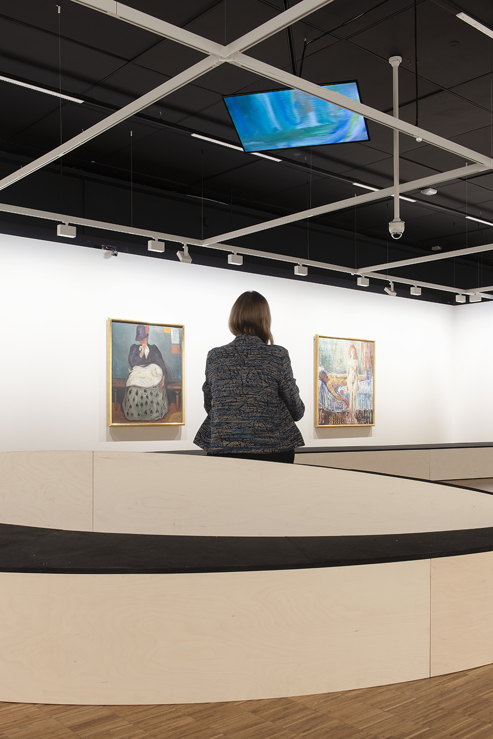 Exhibition Design for Edvard Munch: Between the Clock and the Bed, by ...