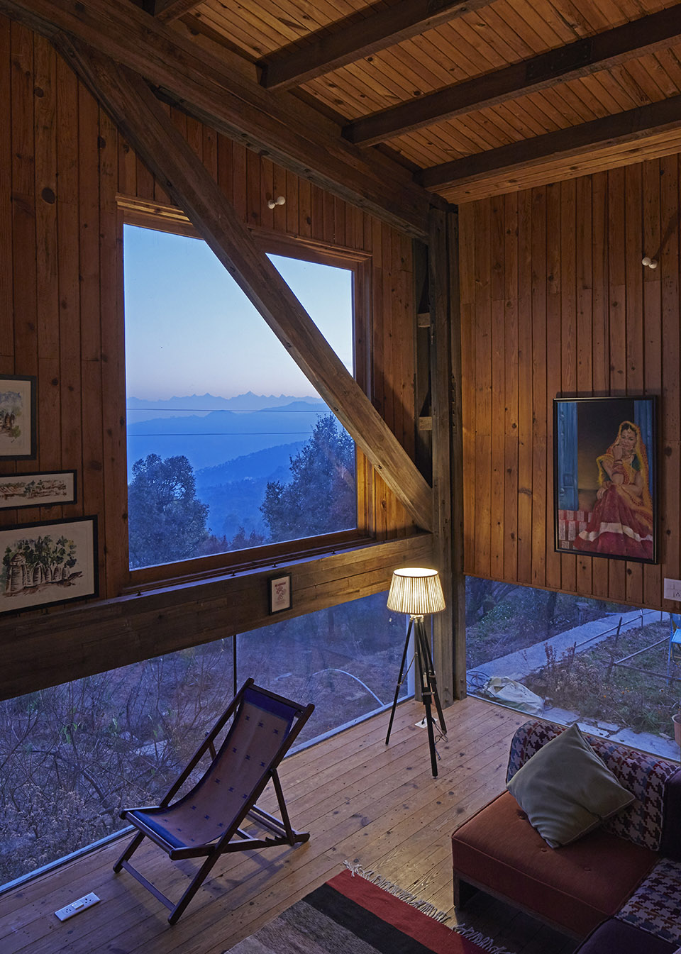 Wood House, Uttarakhand, India by Matra Architects - 谷德设计网