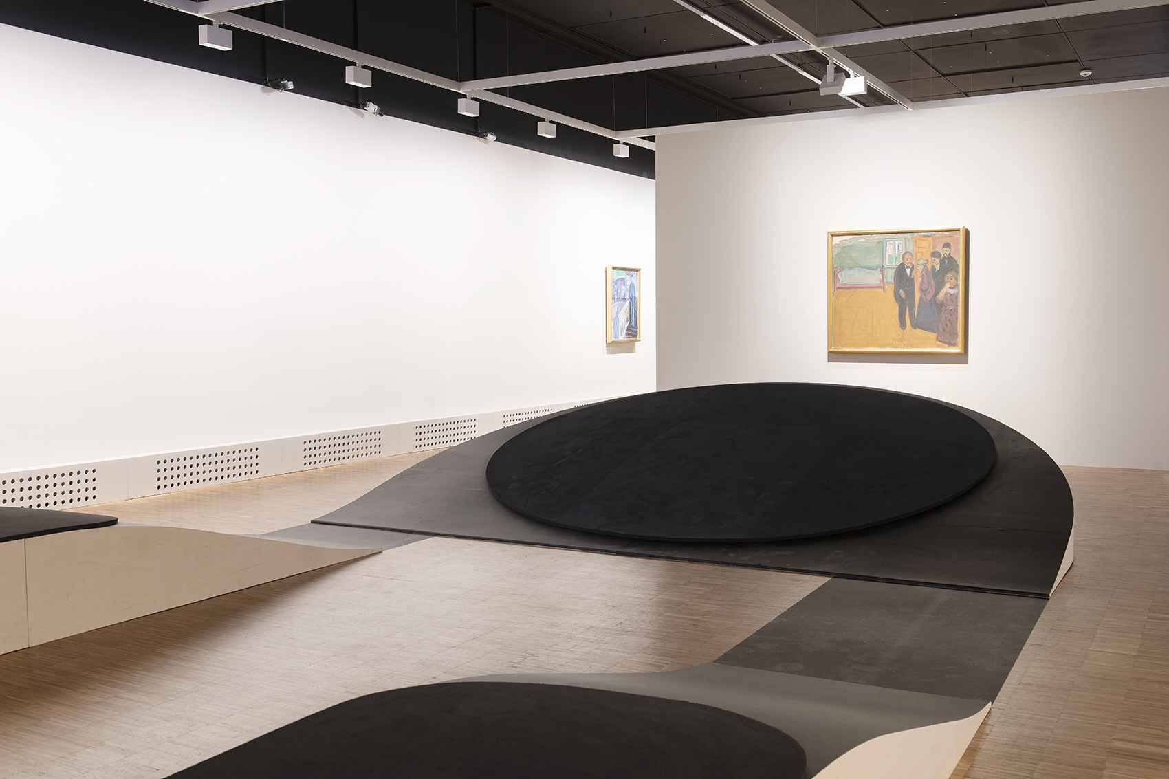 Exhibition Design for Edvard Munch: Between the Clock and the Bed, by ...