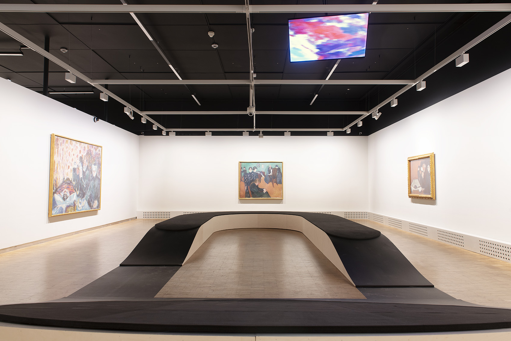 Exhibition Design for Edvard Munch: Between the Clock and the Bed, by ...