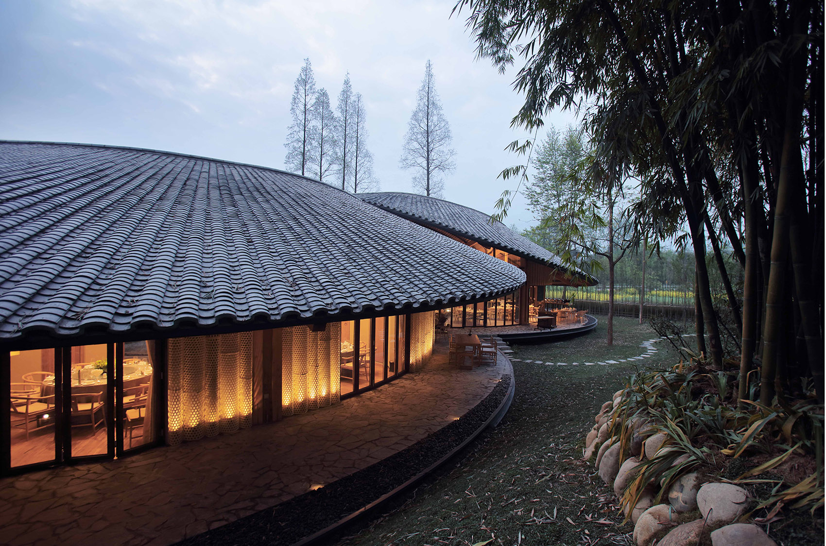 Chinese Bamboo Craft Village by Shanghai Archi-Union Architecture ...