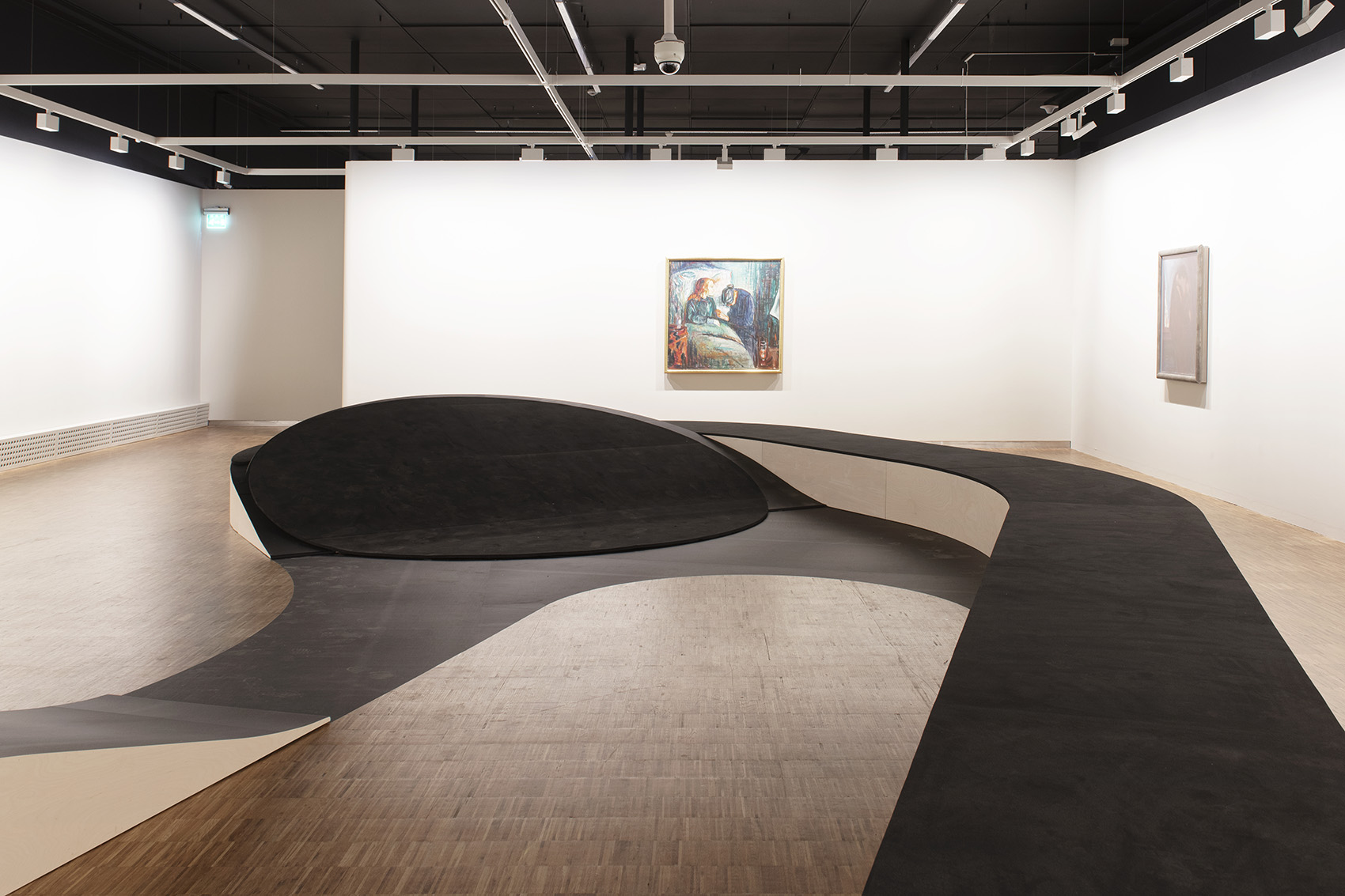 Exhibition Design for Edvard Munch: Between the Clock and the Bed, by ...