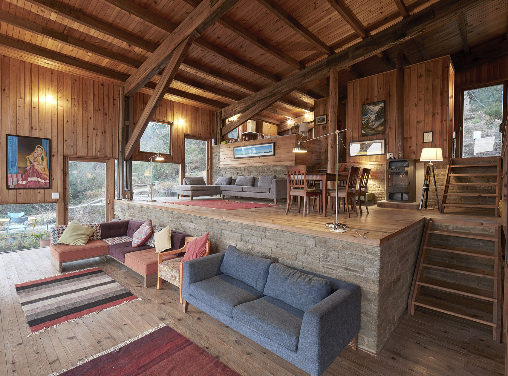 Wood House, Uttarakhand, India by Matra Architects - 谷德设计网