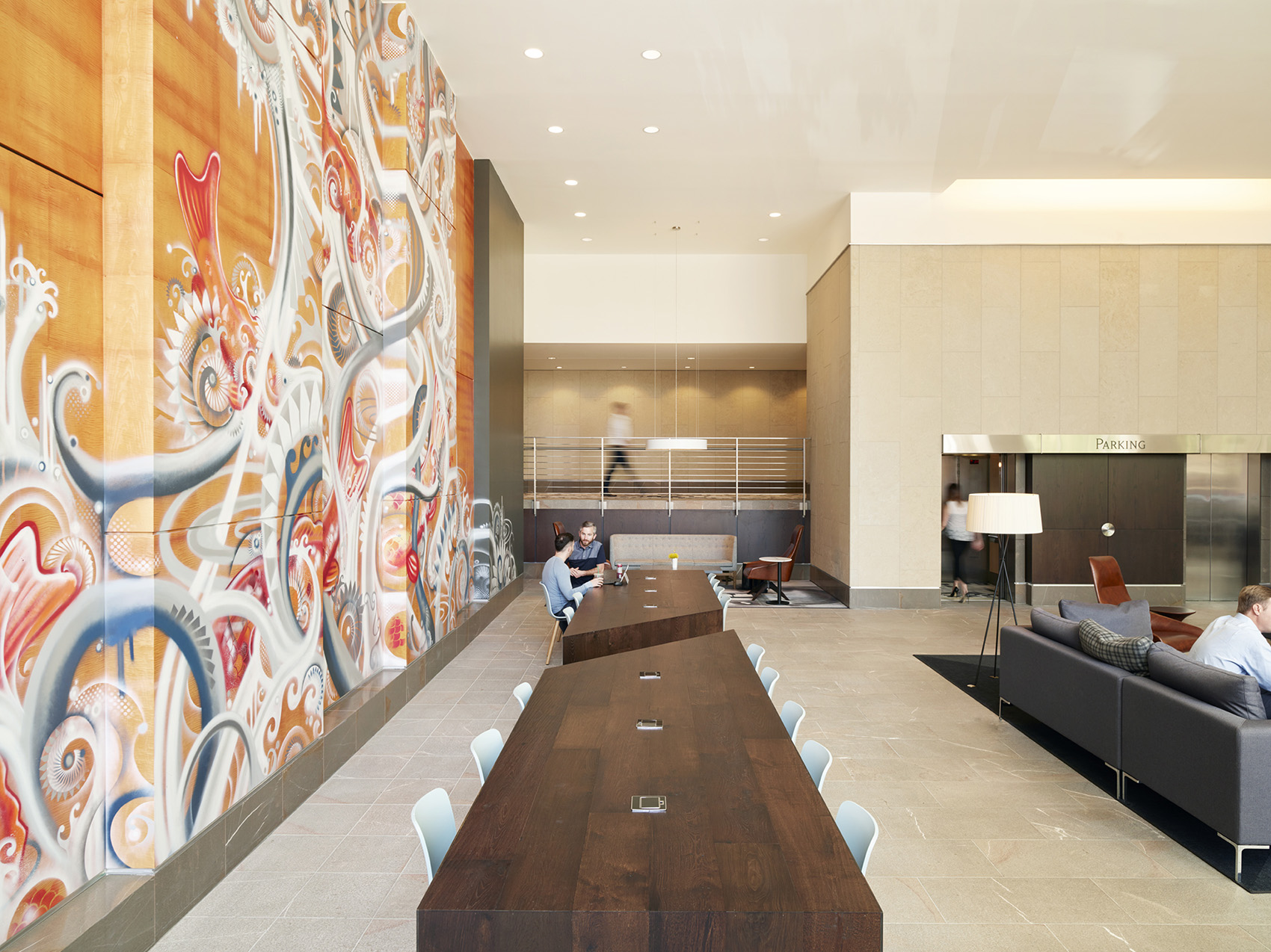 Key Center Lobby Reposition by SkB Architects - 谷德设计网