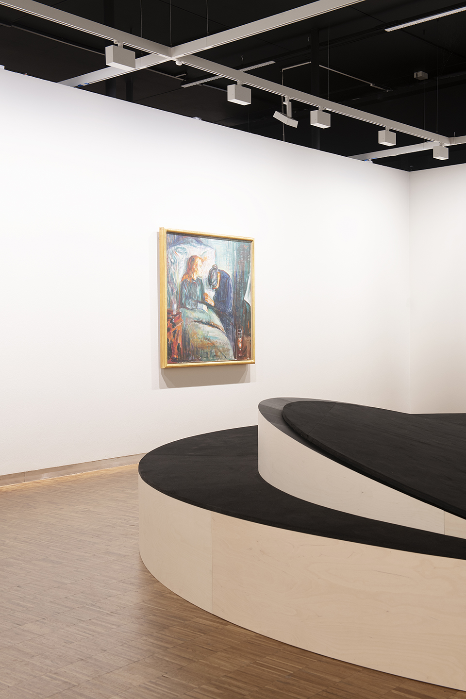 Exhibition Design for Edvard Munch: Between the Clock and the Bed, by ...