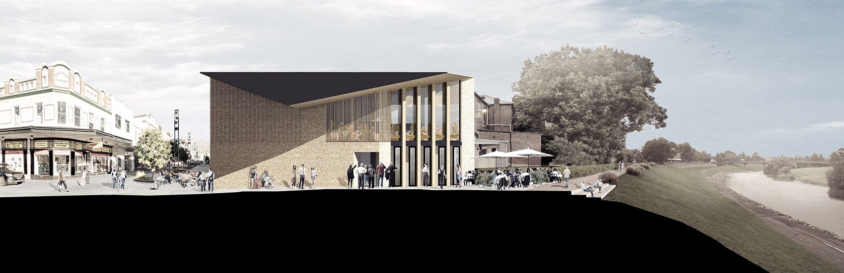 Maitland Riverlink by CHROFI & McGregor Coxall - 谷德设计网