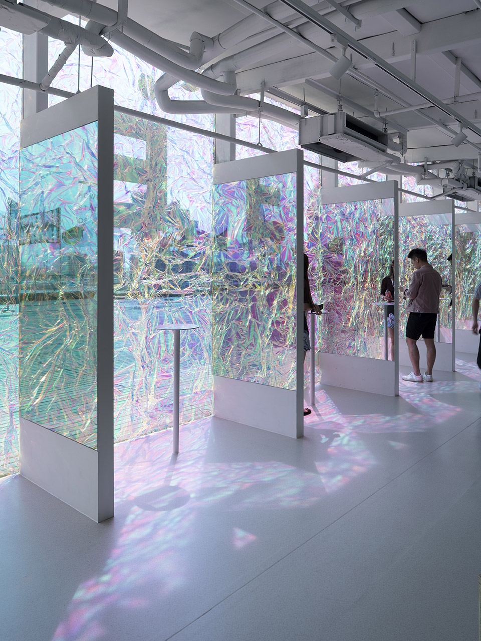 Pop-up cafe design by kooo architects - 谷德设计网