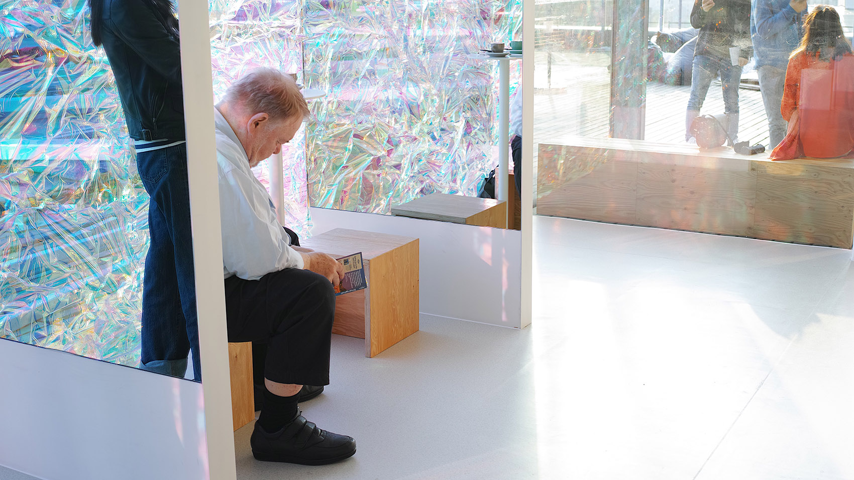 Pop-up cafe design by kooo architects - 谷德设计网