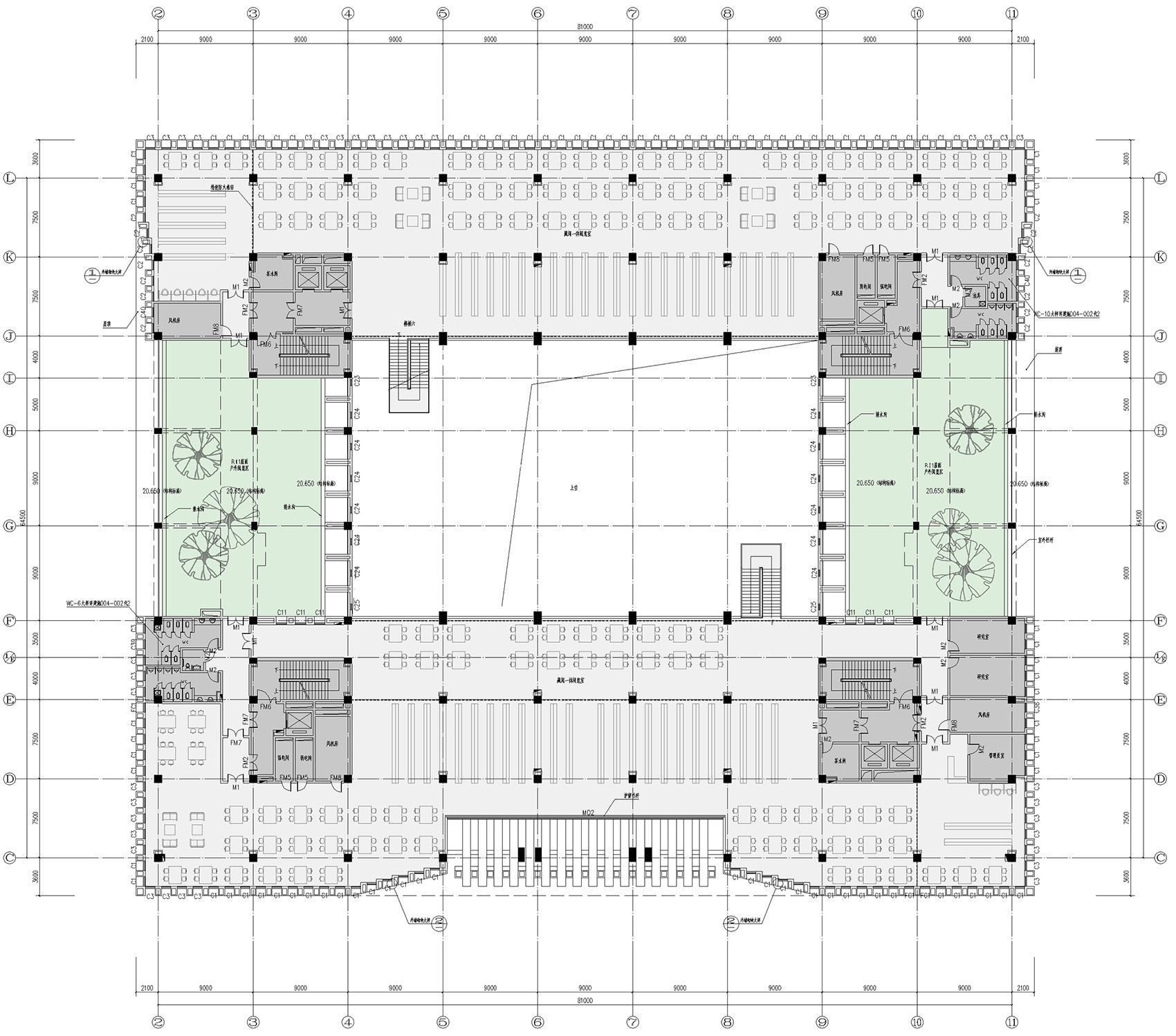 Library of South Lake Campus of Wuhan University of Technology, China ...