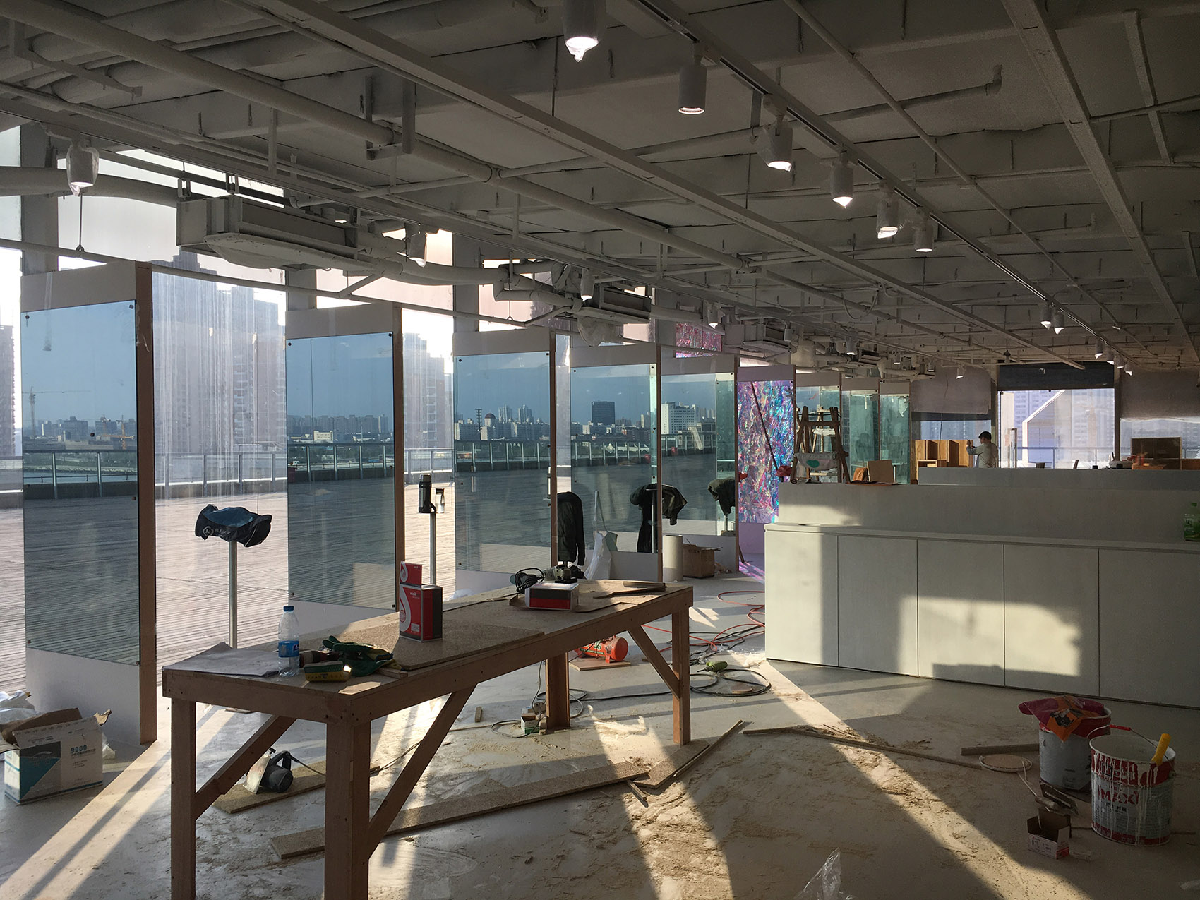 Pop-up cafe design by kooo architects - 谷德设计网