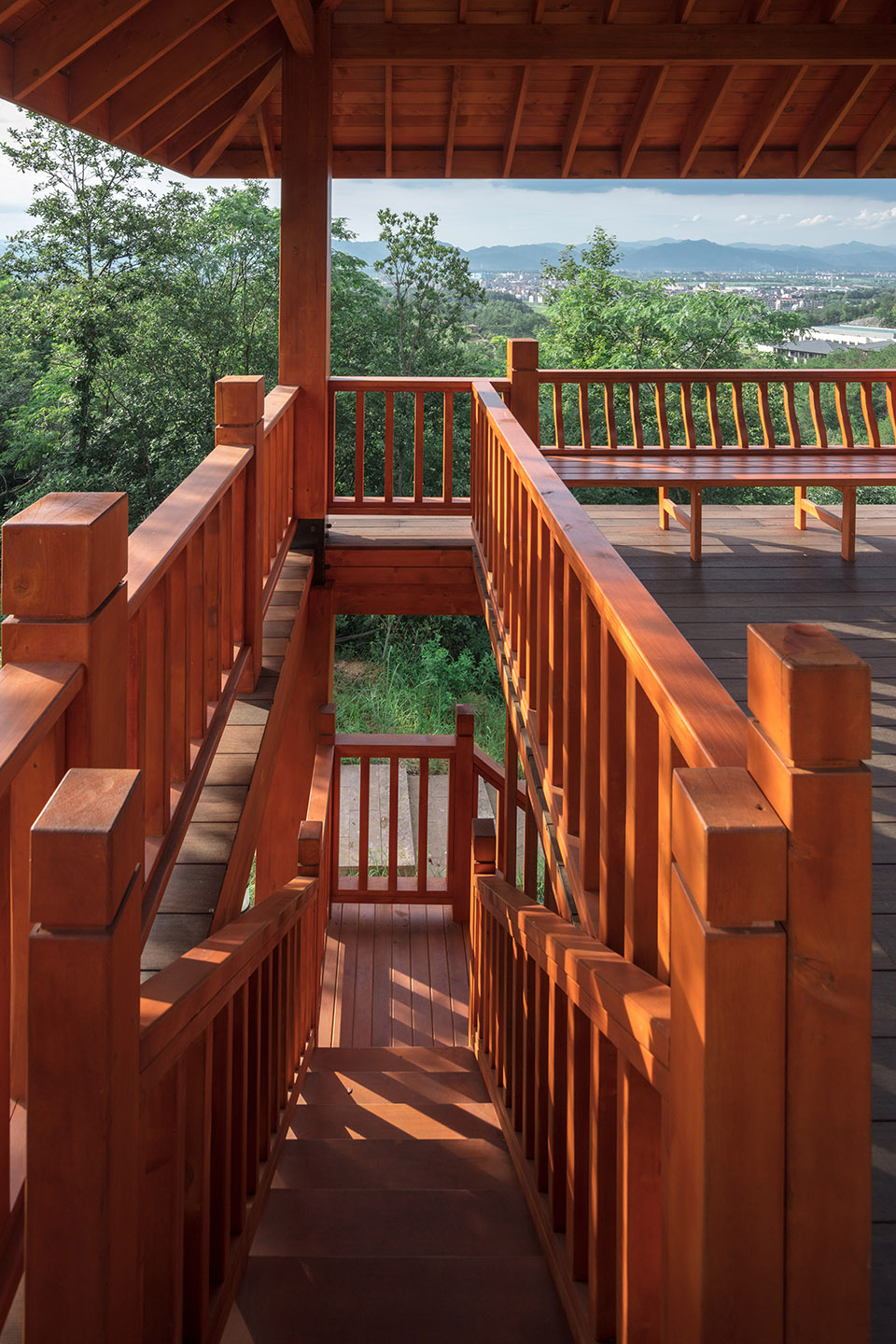 Wood Structure Resort Villas at Narada Phoenix Valley in Dongyang ...