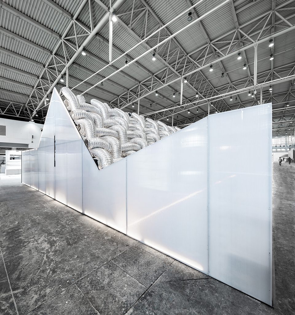Instant Scene – TF.33 Pavilion Installation for Clothing Exhibition by ...