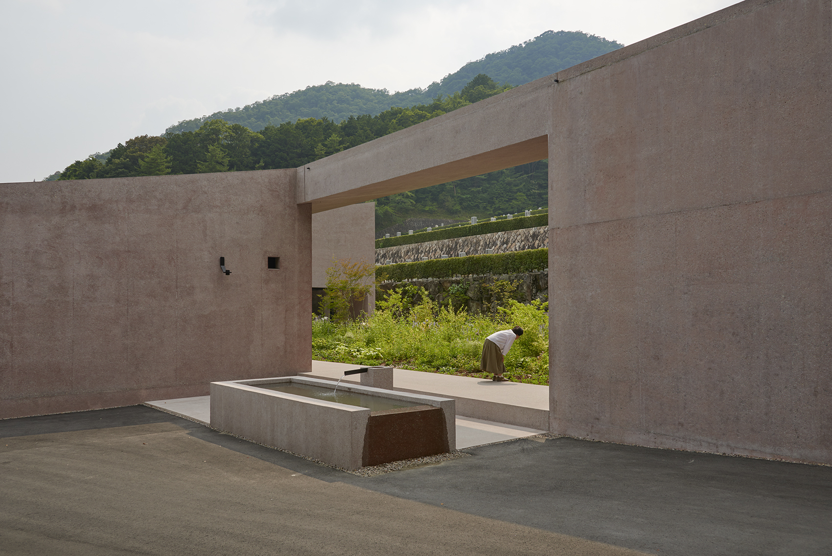 Inagawa Cemetery chapel and visitor centre by David Chipperfield ...