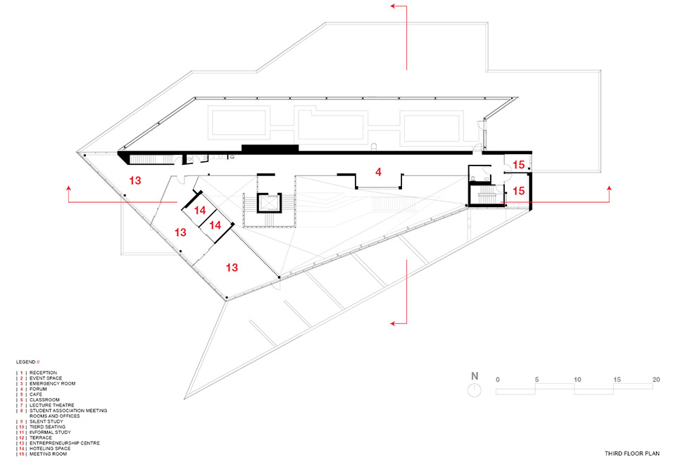 Trent University Student Centre by Teeple Architects - 谷德设计网