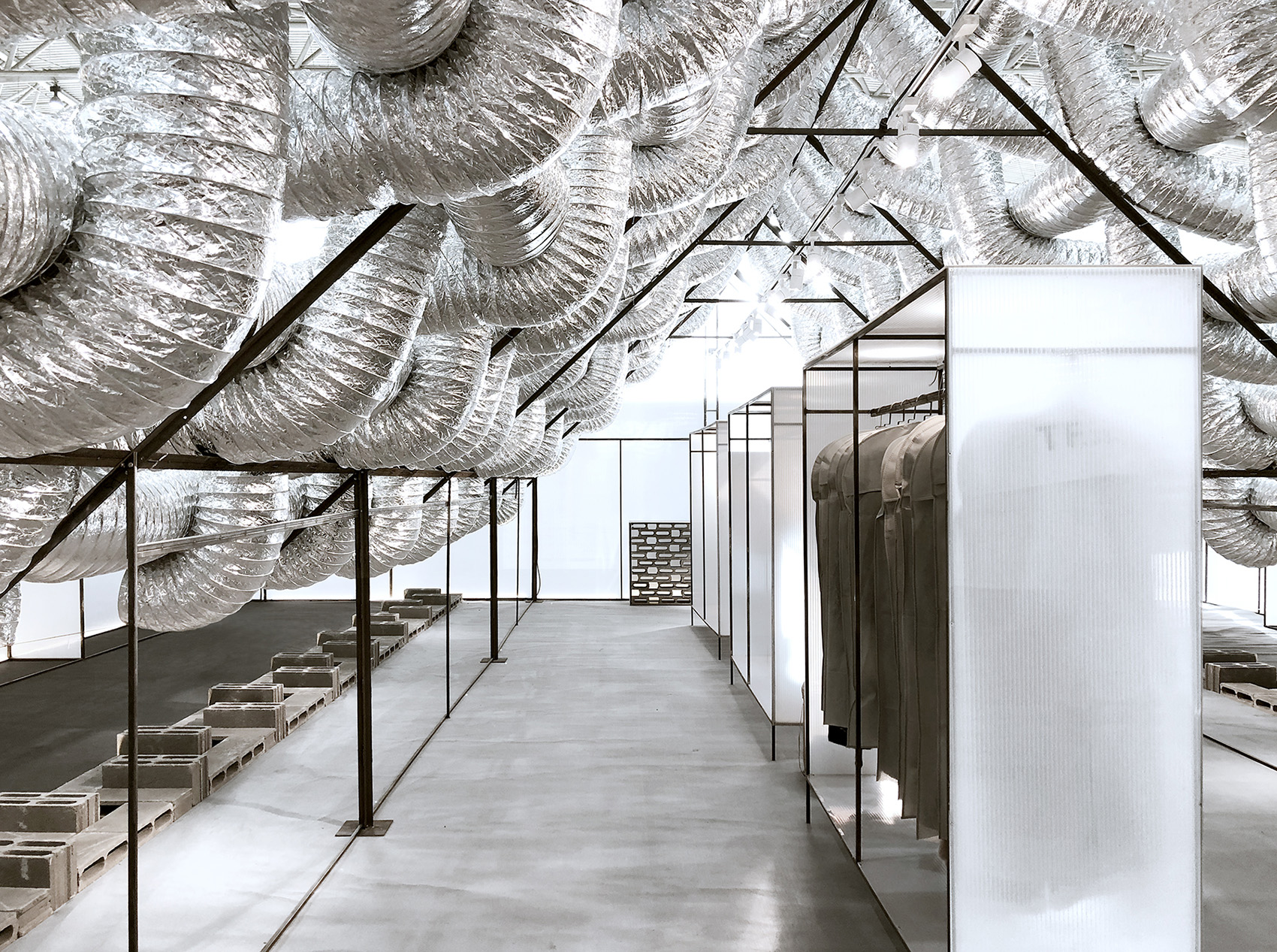 即时风景 – TF.33 服装展亭装置，北京 /木又寸建筑事物室 - 谷德设计网