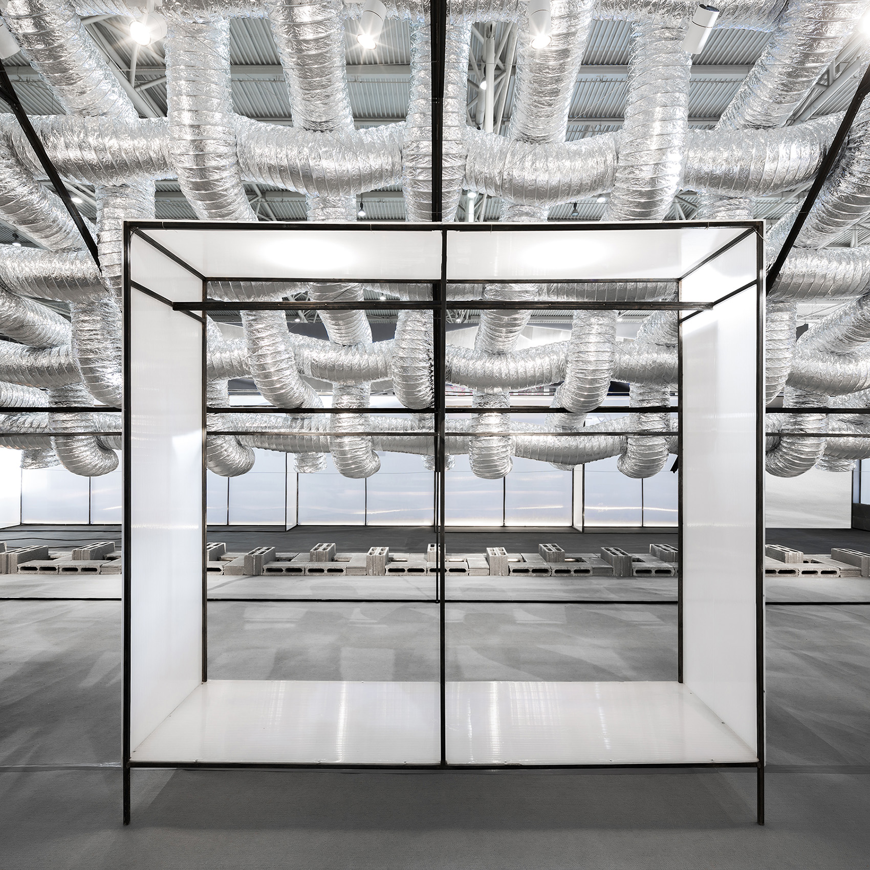 Instant Scene – TF.33 Pavilion Installation for Clothing Exhibition by ...