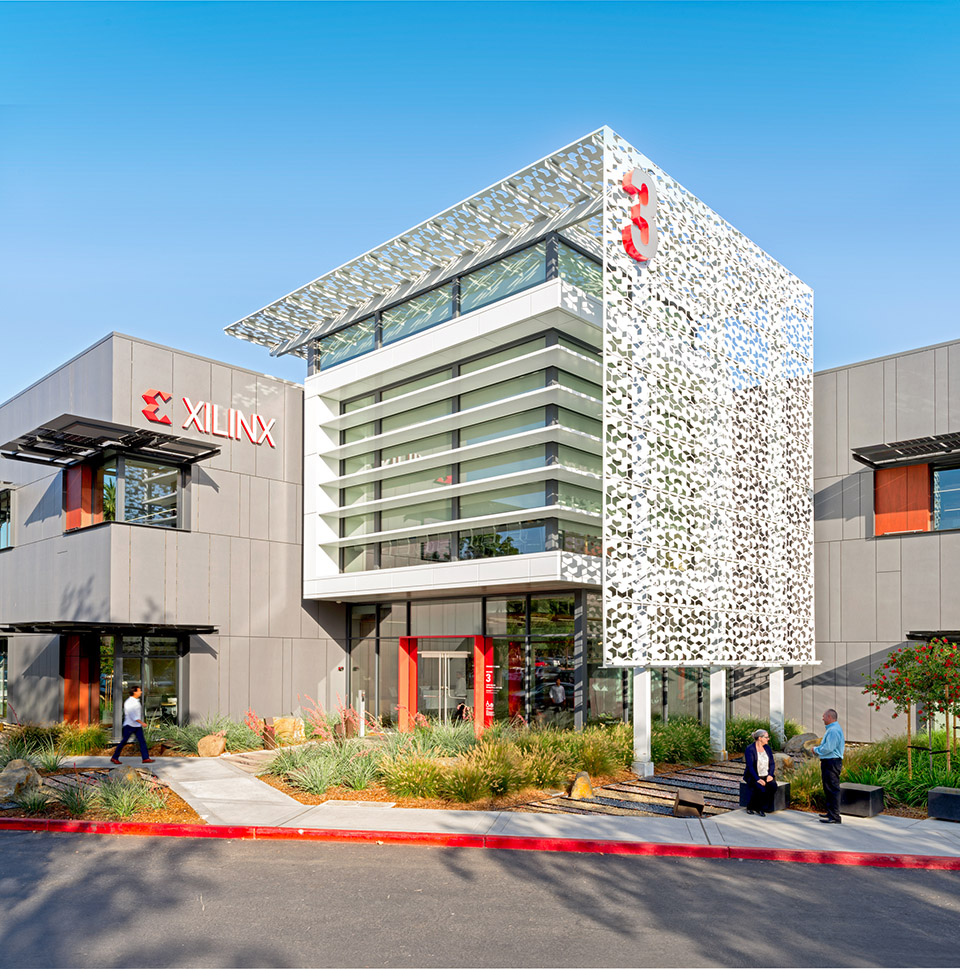 Xilinx Headquarters Building 3 Renovation by Noll & Tam Architects - 谷德设计网