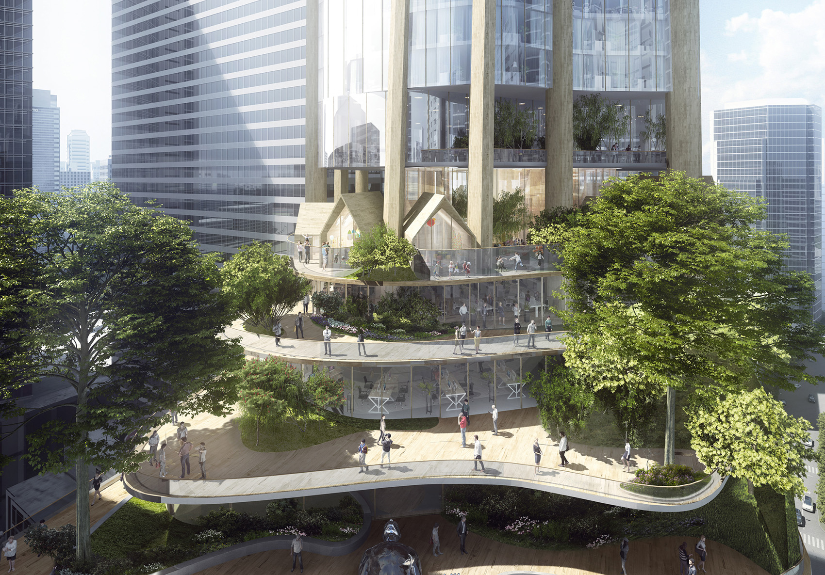 MAD Proposes a New Landmark Building for Melbourne - 谷德设计网