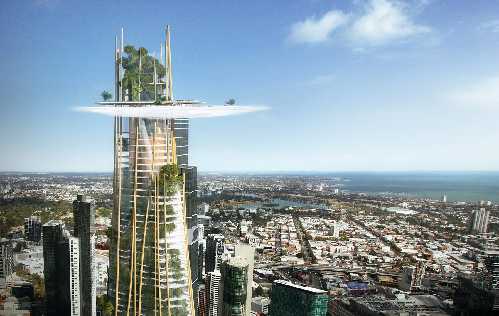 MAD Proposes a New Landmark Building for Melbourne - 谷德设计网