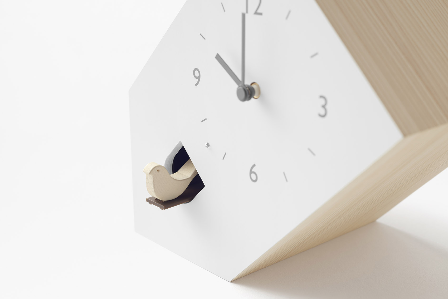 3 different models of cuckoo clocks by nendo - 谷德设计网